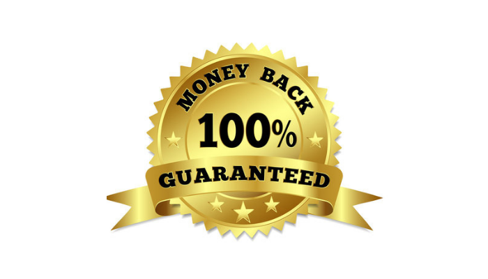 Money Back Guarantee | 100 Money Back Guarantee